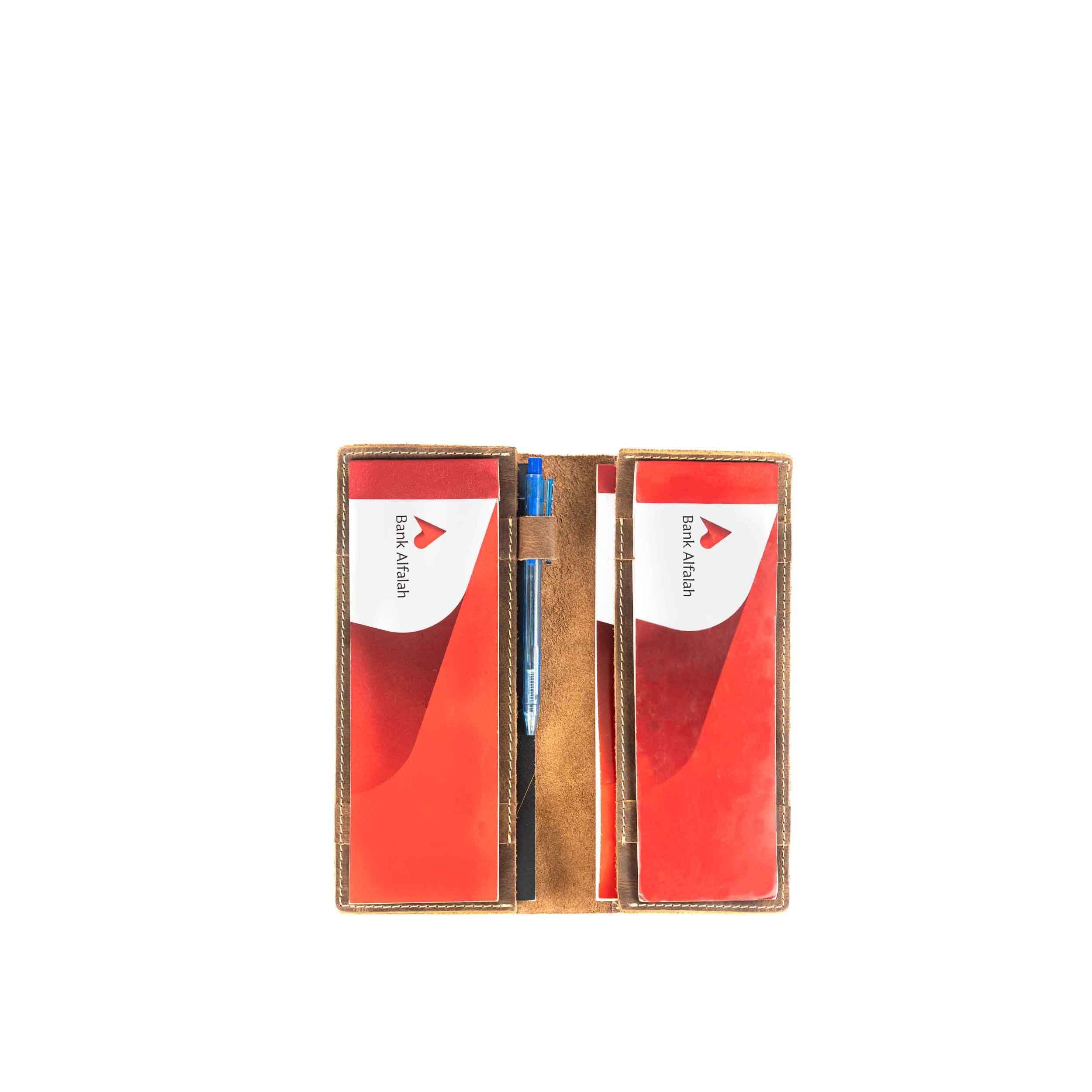 Buy Leather Cheque Book Cover Online in Pakistan – Jeld Craft